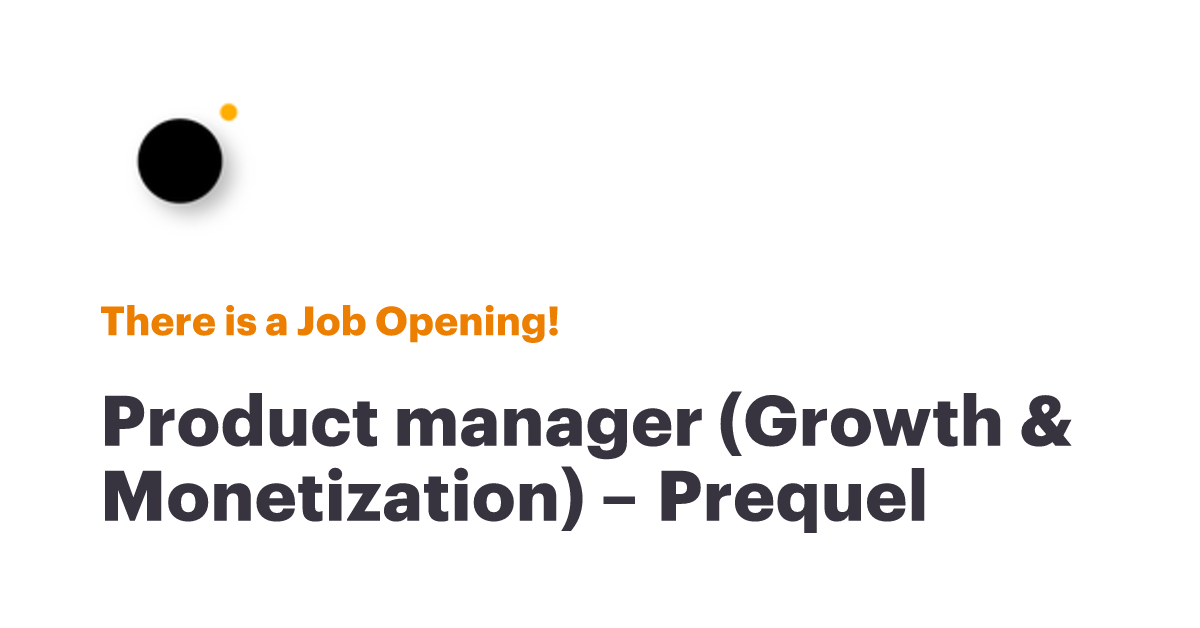 Prequel Job Openings